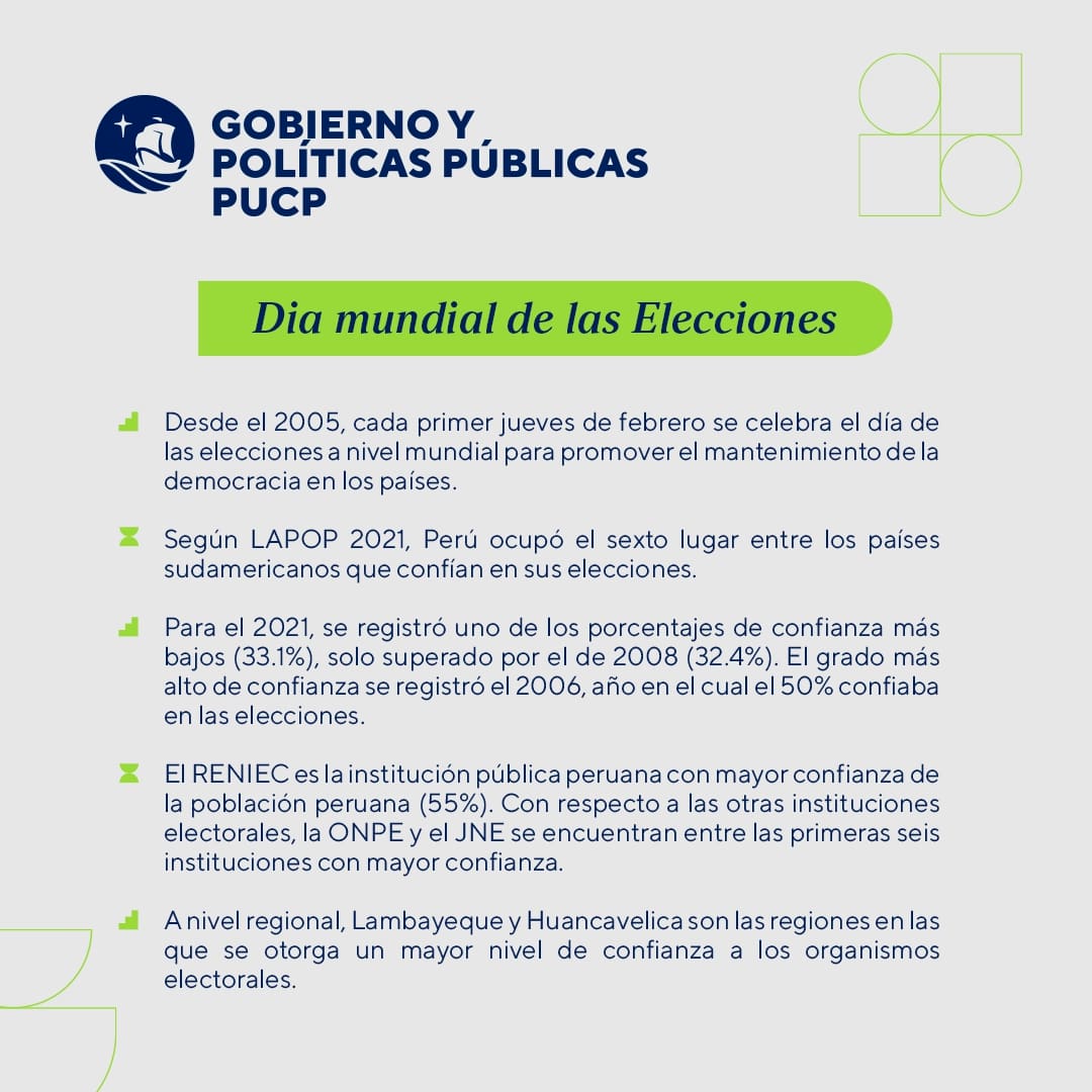 Día de las Elecciones Globales - Escuela de Gobierno y Políticas Públicas